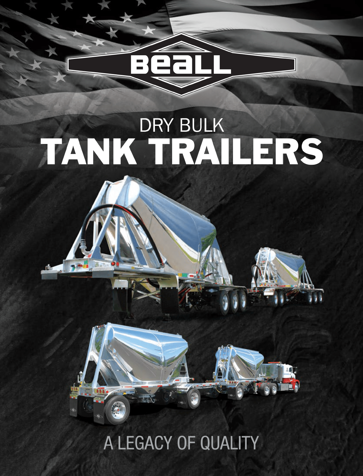Beall Aluminum Dry Bulk Trailers