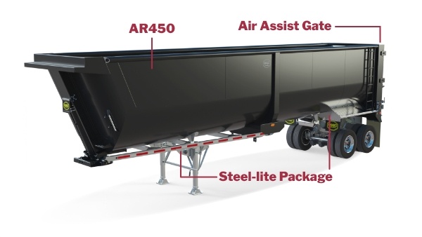 Steel Dump Trailer | Superstrong Powerhouse