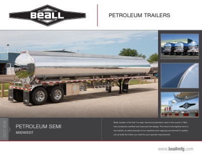 Beall Aluminum Dry Bulk Trailers