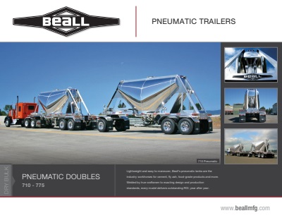 Beall Aluminum Dry Bulk Trailers
