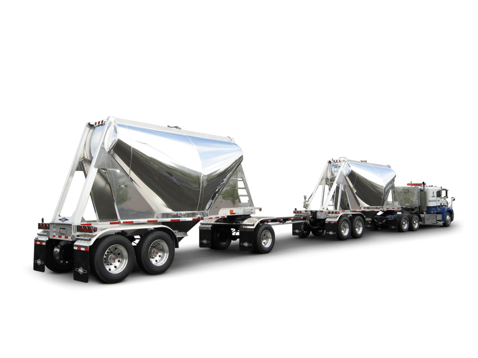 Beall Aluminum Dry Bulk Trailers
